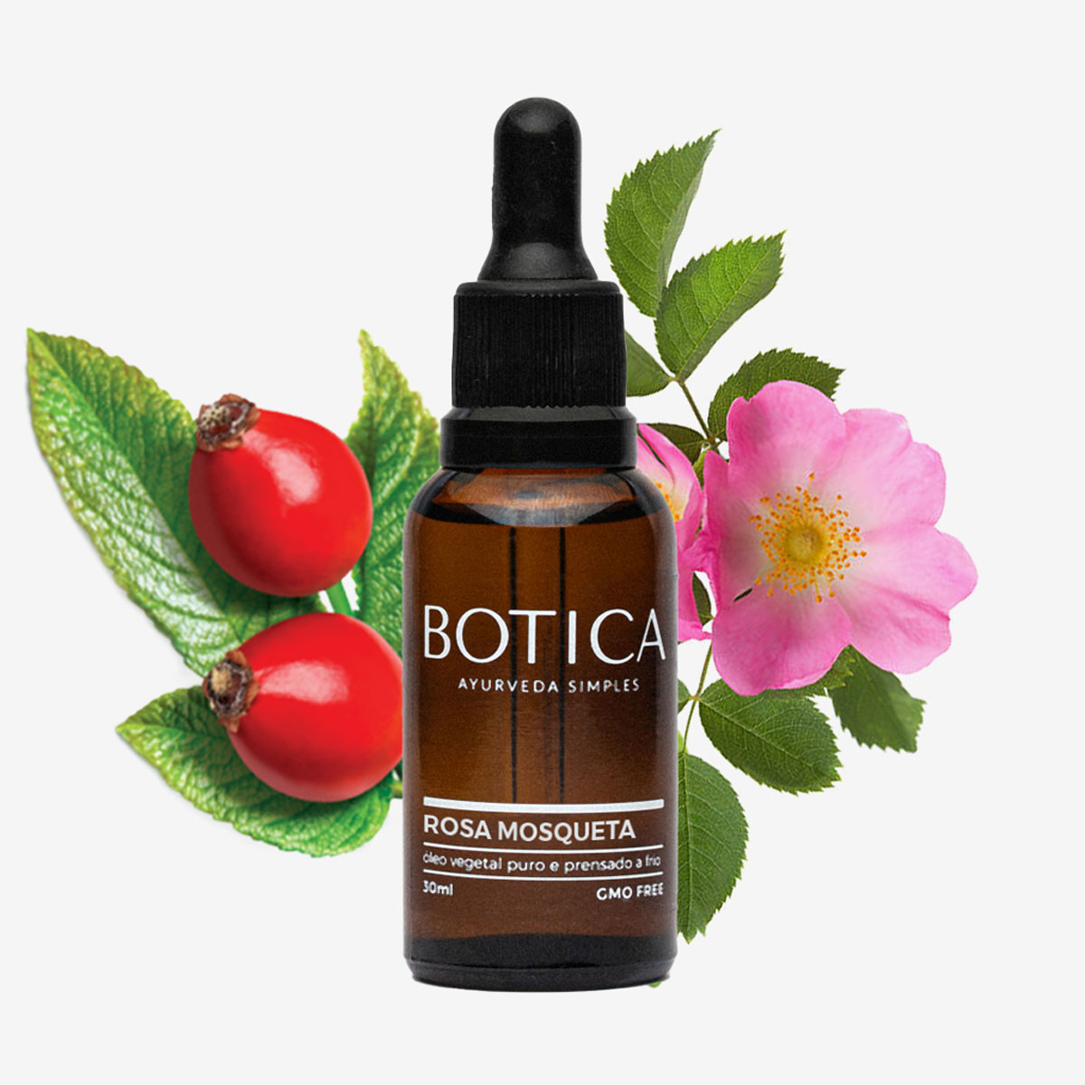 Óleo Vegetal de Rosa Mosqueta • Puro e Prensado a Frio (30ml ...